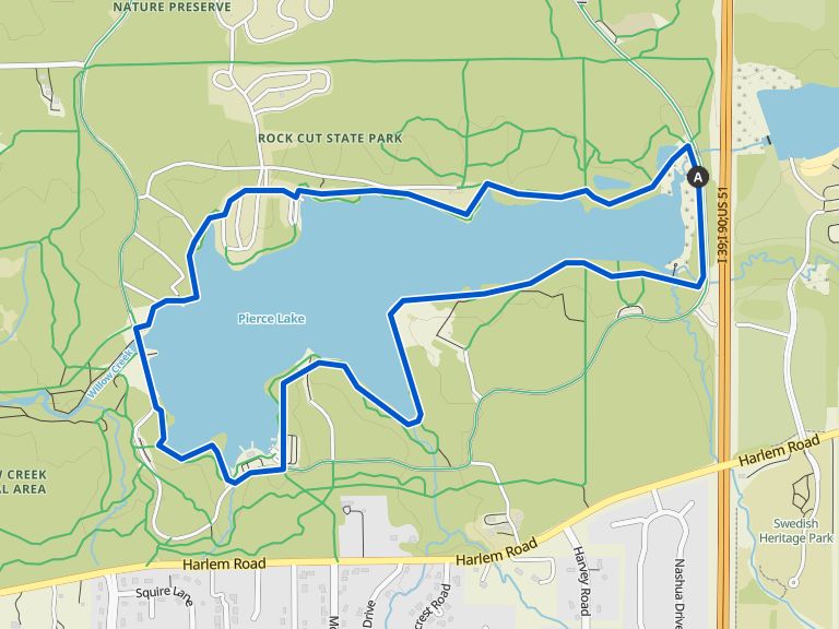 Pierce Lake Loop — Rock Cut State Park Vous collectionnez: Collection ...